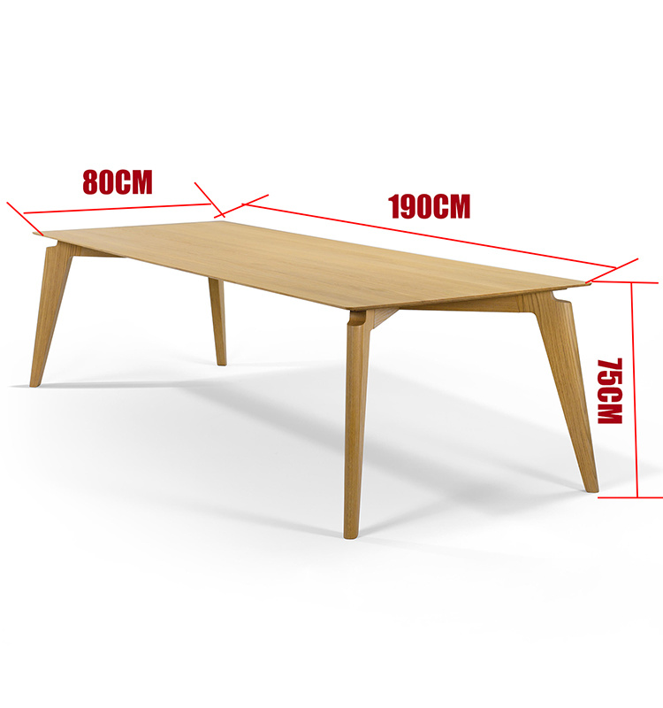 Modern Wooden Retangle Dining Table for Restaurant - Buy dining table ...