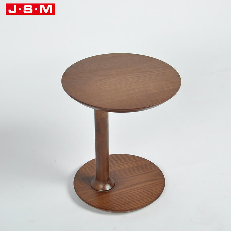 Italian Style Furniture Indoor Coffee Shop Circular Wooden Tea Stand ...
