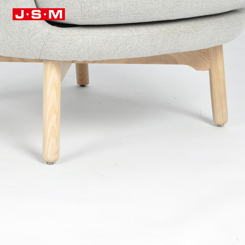 Modern Furniture Living Room Salon High Back Wooden Frame Legs ...